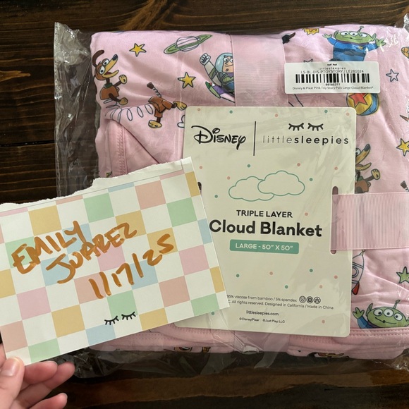 Little Sleepies | Pajamas | Toy Story Stars Pink Cloud Little Sleepies ...